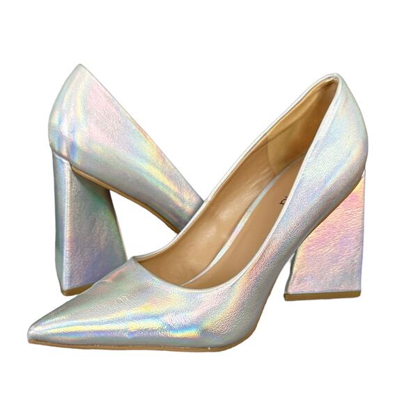 Abound | Shoes | Abound Belize Triangle Block Heel Pointed Toe Pump ...